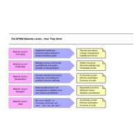 The BPMM Maturity Levels - How They Work 流程图模板_ProcessOn思维导图、流程图
